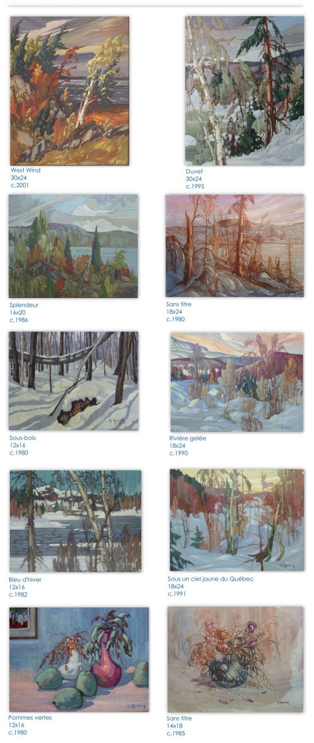 SPOTLIGHT : GASTON REBRY - Le Balcon d'Art - Art Gallery - Montreal Quebec