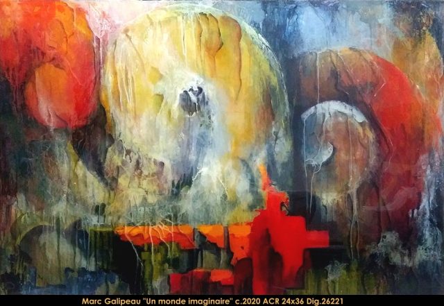 MARC GALIPEAU - OEUVRES ABSTRAITES RÉCENTES - Le Balcon d'Art - Galerie ...