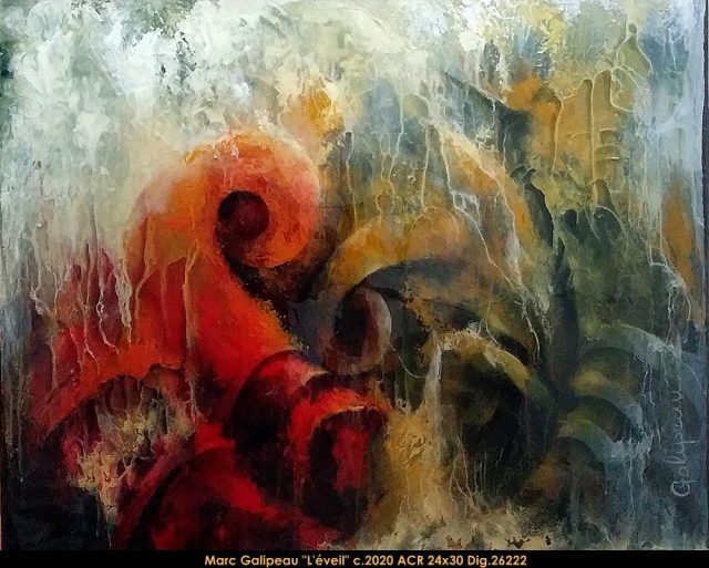 MARC GALIPEAU - OEUVRES ABSTRAITES RÉCENTES - Le Balcon d'Art - Galerie ...